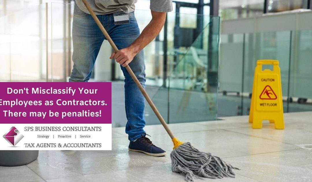 Don't Misclassify Employees! | SPS Business Consultants